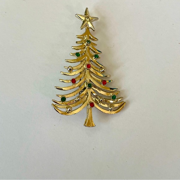 Tancer | Jewelry | Tancer Ii Christmas Tree Brooch Pin Vintage ...